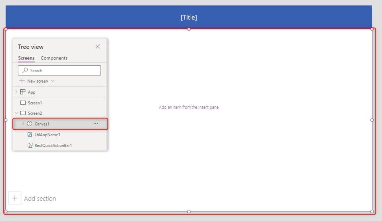 Power Apps - How to get a scrollable screen / control