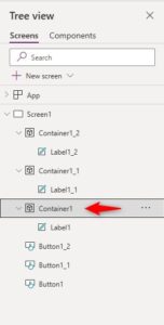 Power Apps - How to Create Tabs
