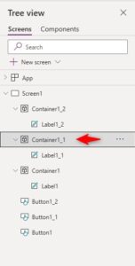 Power Apps - How to Create Tabs