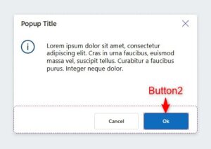 Power Apps - How to create a responsive popup message box