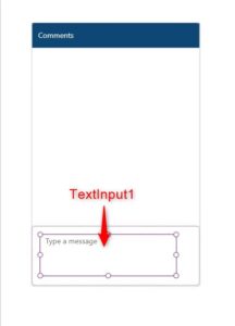 Power Apps - Comment Section