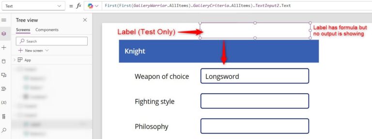 Power Apps - Patching a control from a nested gallery