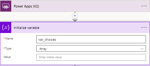 Power Apps/ Automate - Add choice on SharePoint column field using Canvas App