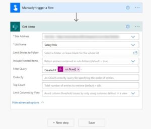 Power Automate - Restrict SharePoint Item Access to Specific Users