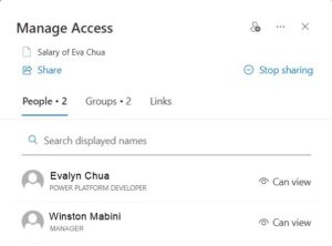 Power Automate - Restrict SharePoint Item Access to Specific Users